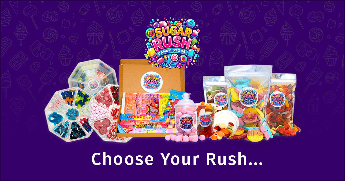 Choose Your Rush! Sweets & Candy for all - Sugar Rush Candy