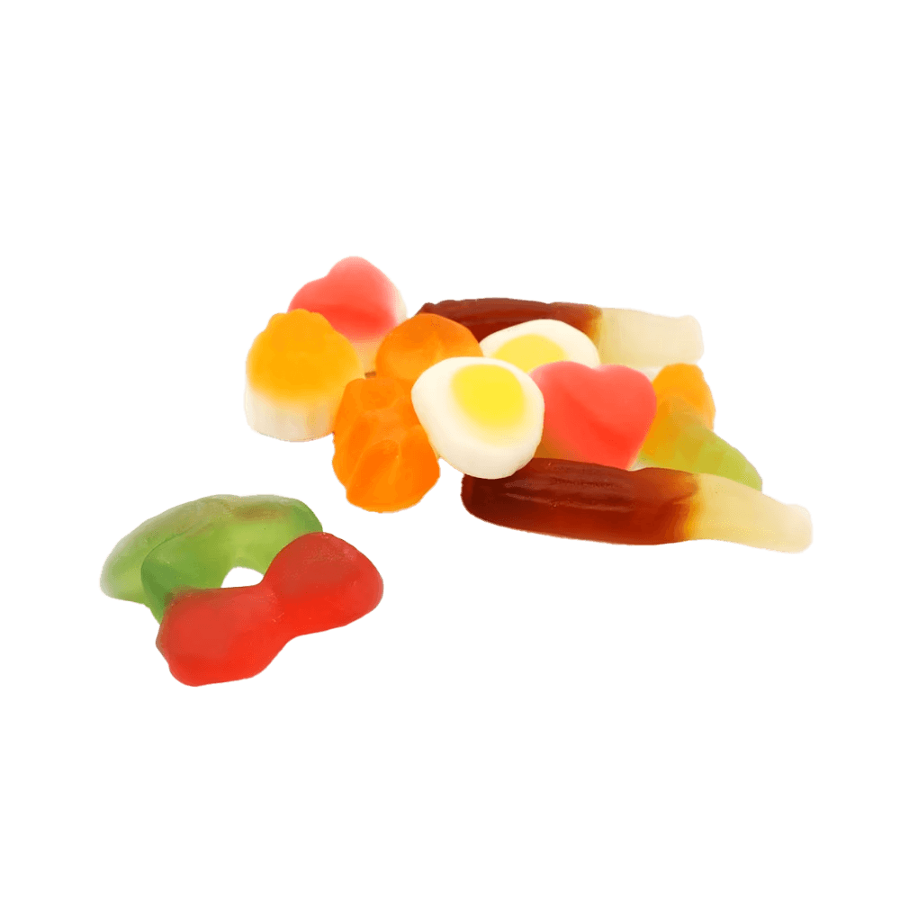 Mixed Fizzy / Jelly Sweets (2kg) - Sugar Rush Candy